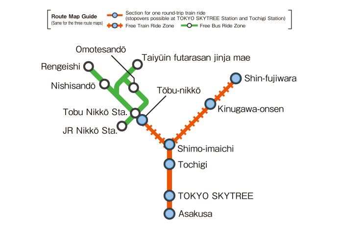 Nikko City Area Rail Pass: Visit Nikko and Kinugawa Onsen, Tokyo tours ...